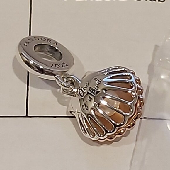 Pandora | Jewelry | Pandora Club 223 Sea Shell Treated Freshwater ...
